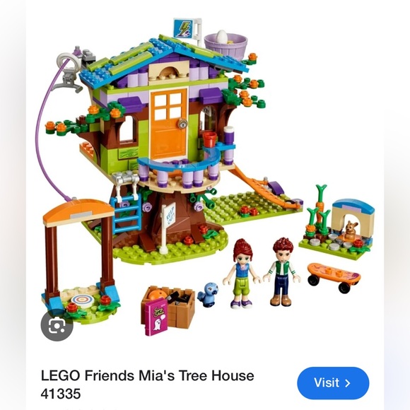 Lego | Toys | Lego Friends 4335 Mias Tree House Retired | Poshmark